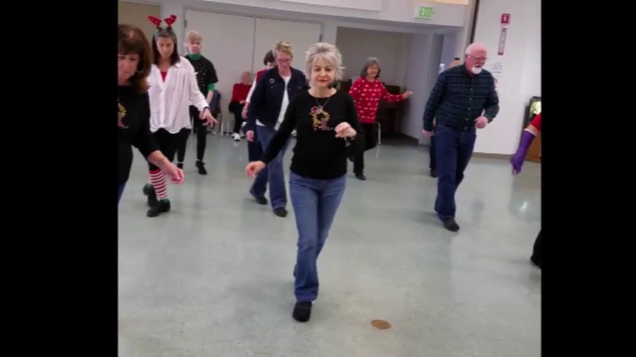 wanderer please come home line dance demo - YouTube
