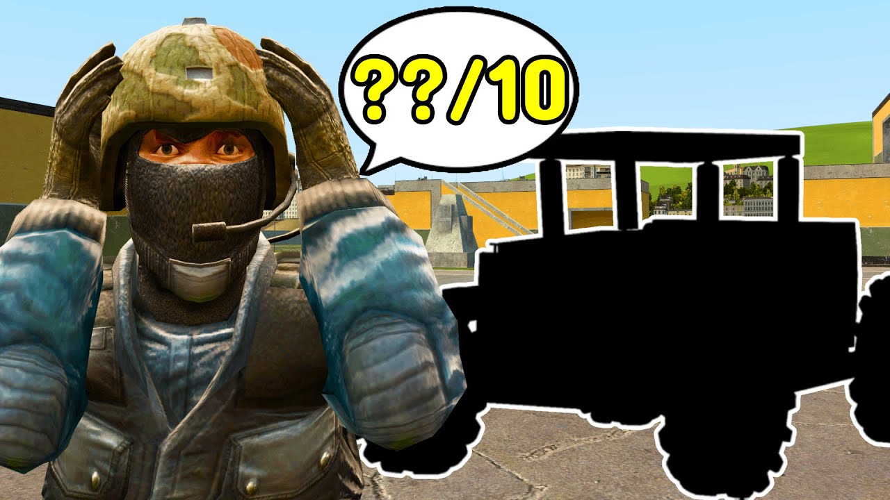 Rating Each Others Makeshift Cars - Gmod Build Battle - YouTube