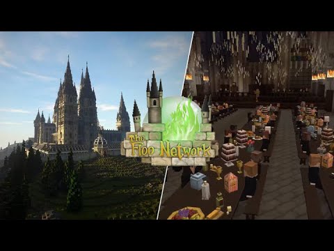 Harry Potter MMORPG? 😱😍 - Let's Play Floo Network #01 (Minecraft ...