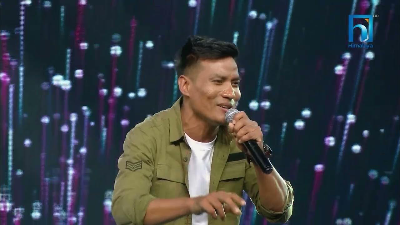 Deepak Tamang "Timilai Herne Bani Paryo" | The Voice of Nepal Season 5 -2023 - YouTube