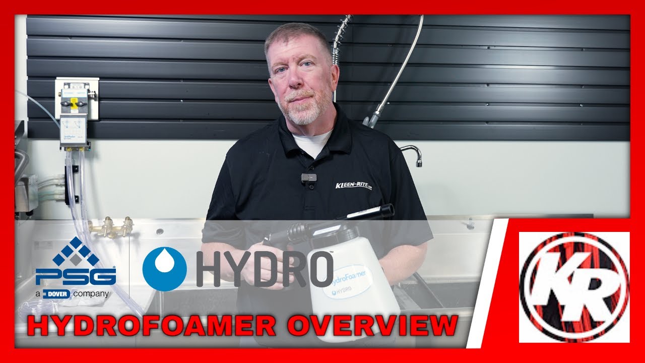 HydroFoamer Overview with Hydro Systems Product Specialist | Kleen-Rite ...