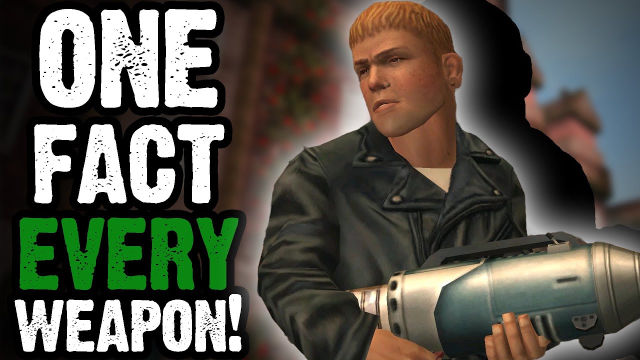 Bully Scholarship Edition - ONE Fact About Every Weapon! - YouTube