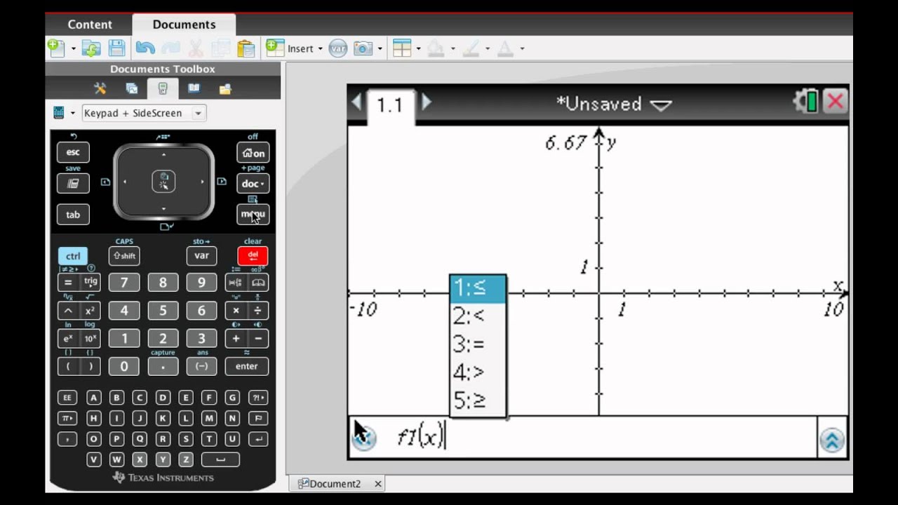 TI Nspire CX Mini Tutorial Graphing Inequalities YouTube TI Nspire CX Mini Tutorial Graphing Inequalities YouTube