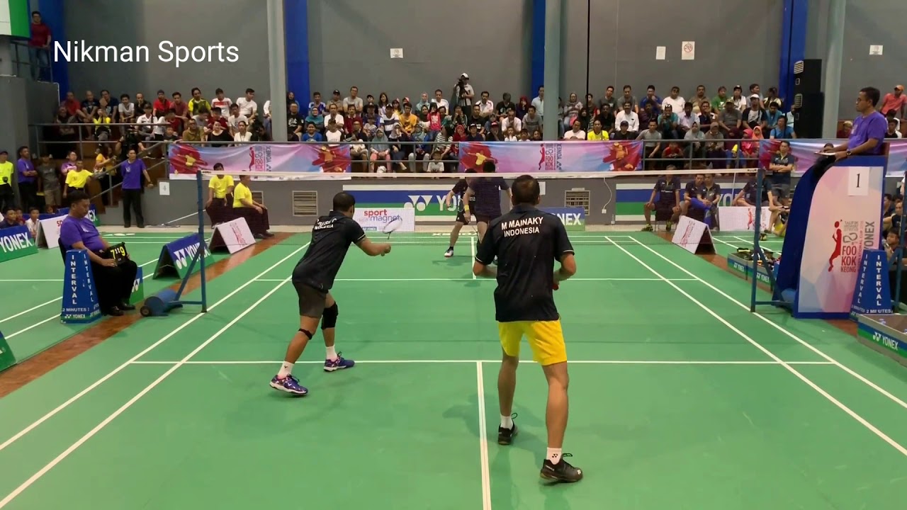 Ong Ewe Hock/James Chua (Malaysia 🇲🇾) vs Marleve Mainaky/ D. Susilo ...