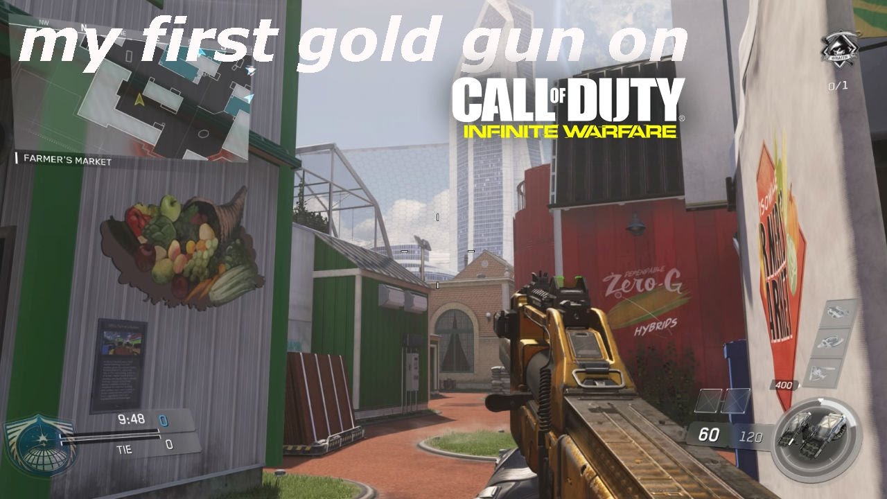 call of duty infinite warfare fhr-40 gold easy - YouTube