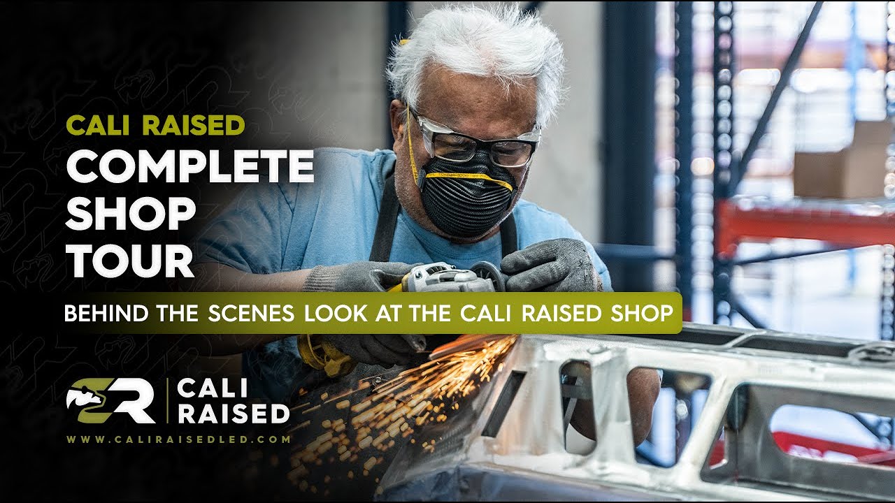 Cali Raised LED - Shop Tour - YouTube
