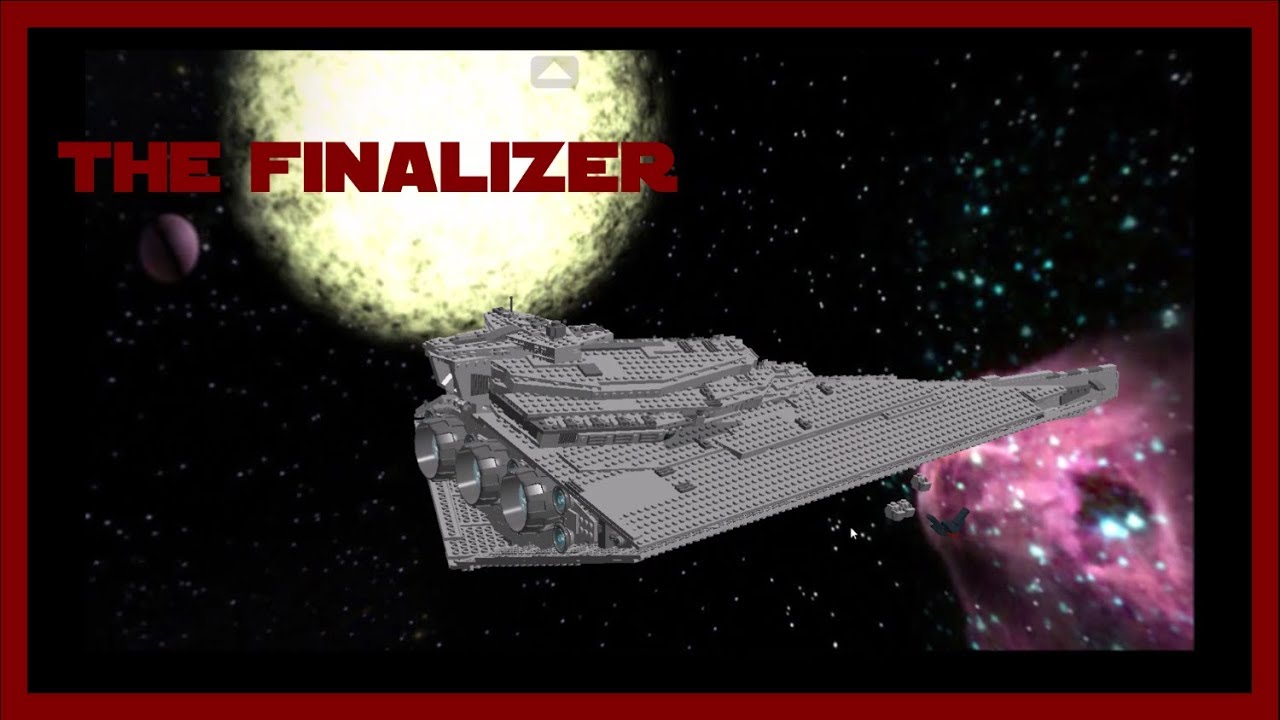 Lego Star Wars Finalizer MOC (First Order Star Destroyer) - YouTube