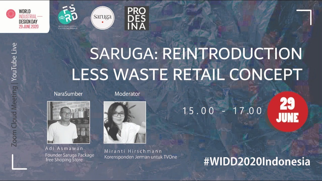 WebTalk : SARUGA - REINTRODUCTION LESS WASTE RETAIL CONCEPT - YouTube