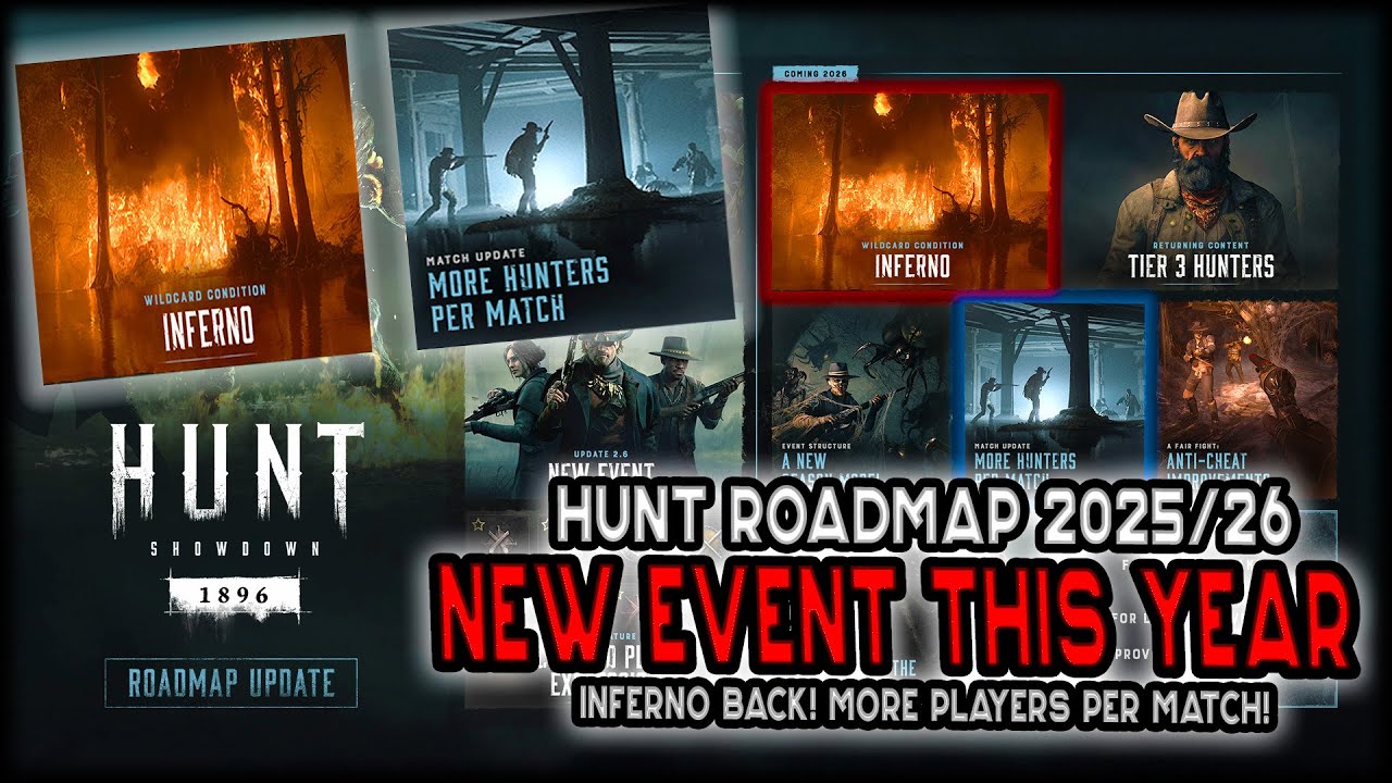 The Hunt Developers gave us a look at what's coming! ROADMAP 2025/2026 ...