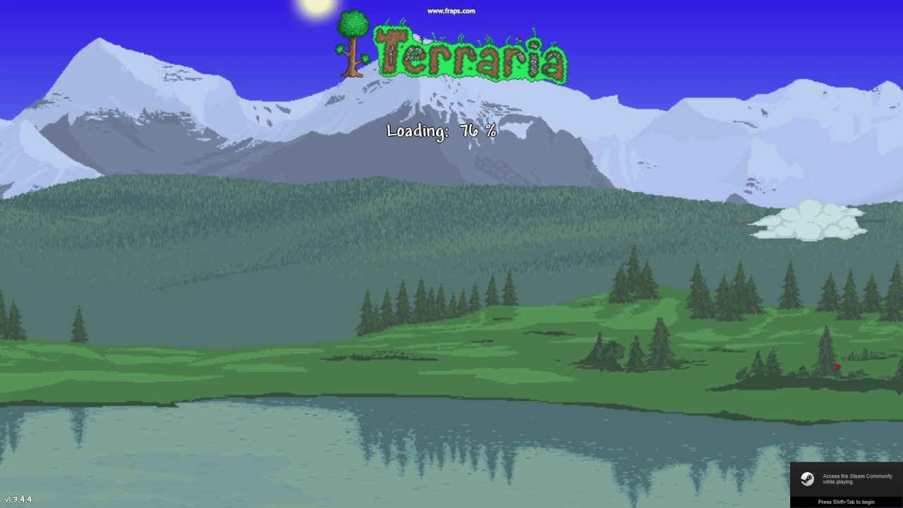 Terraria Loading Screen - YouTube