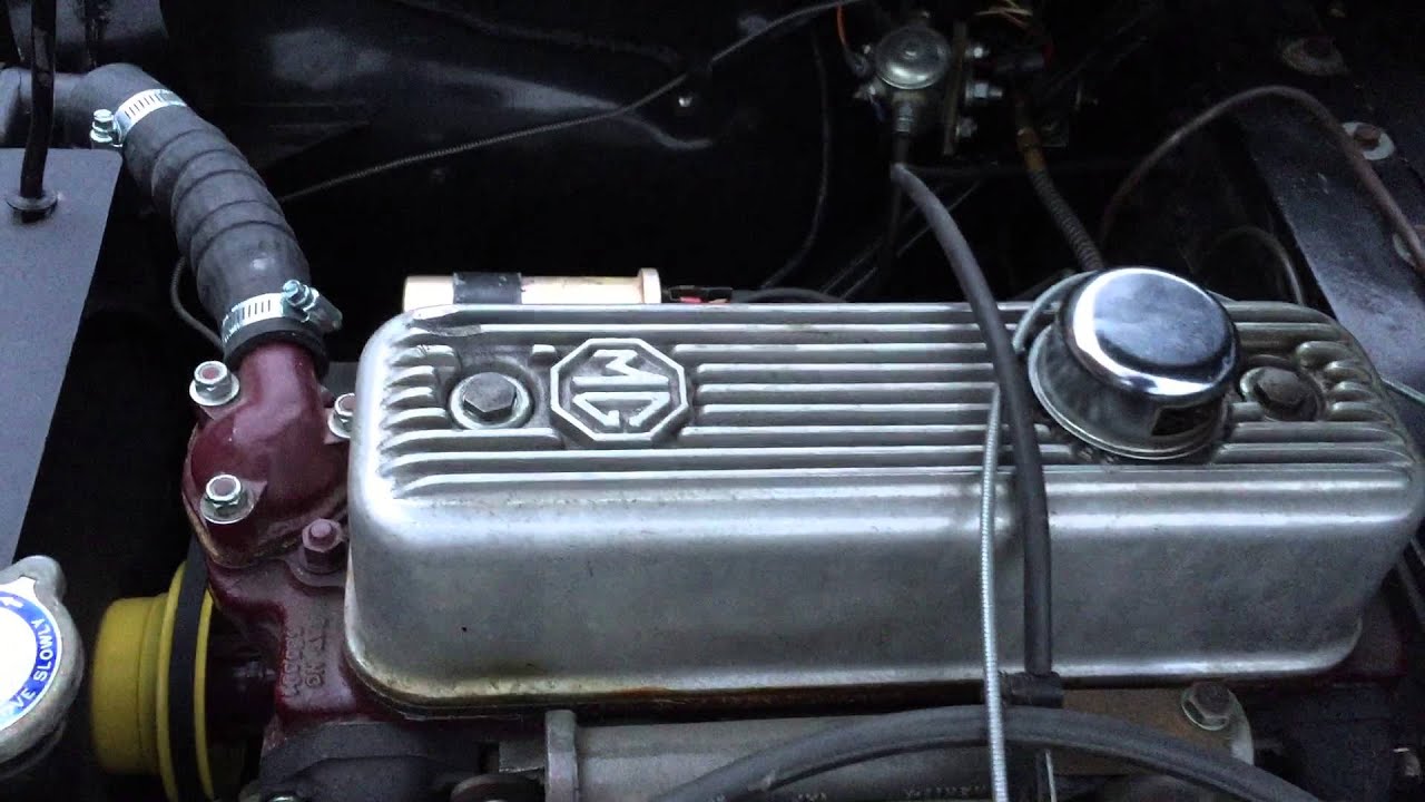 MGA ENGINE AND GEARBOX FOR SALE. - YouTube