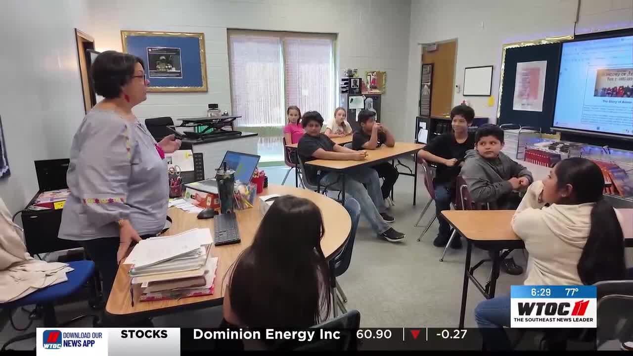 WTOC Top Teacher: Lyn Peacock - YouTube
