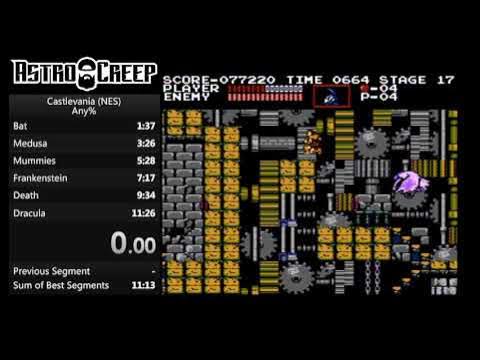 Castlevania NES Stage 17 Scroll Glitch - YouTube