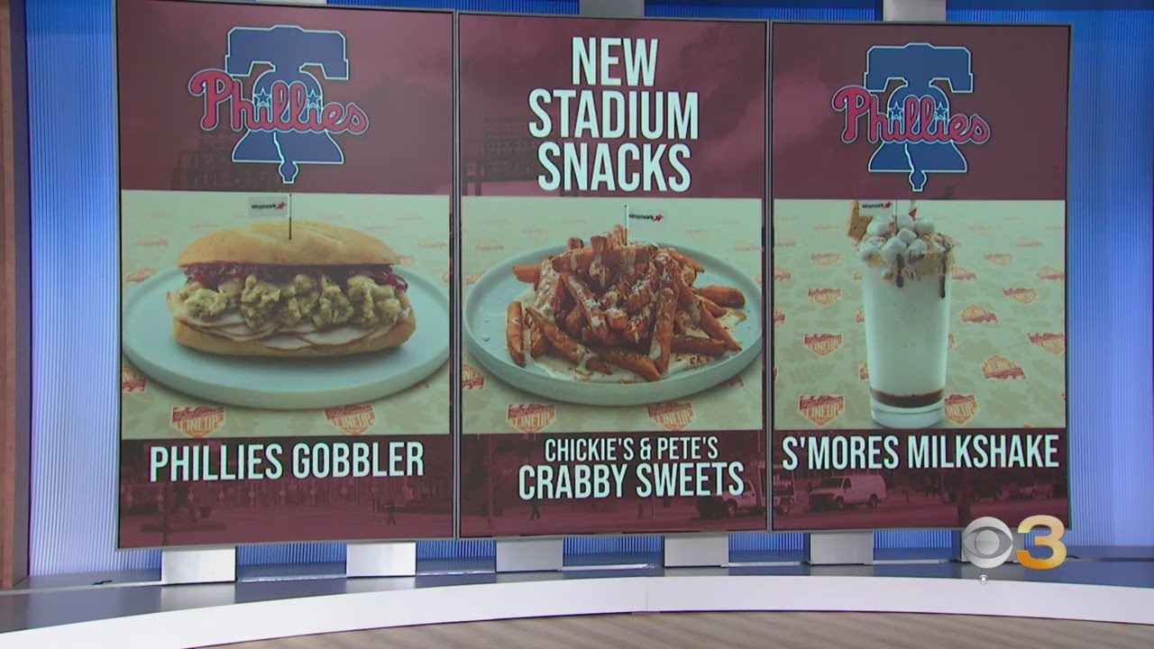 Aramark unveils new fall-inspired menu at Citizens Bank Park - YouTube