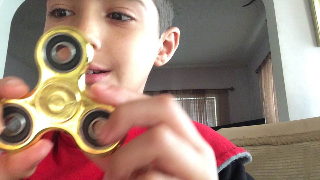 I have the golden fig spinner - YouTube