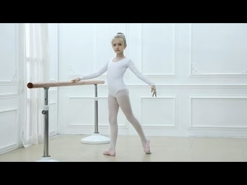 Speerise Girls Roundneck Long Sleeve Leotard