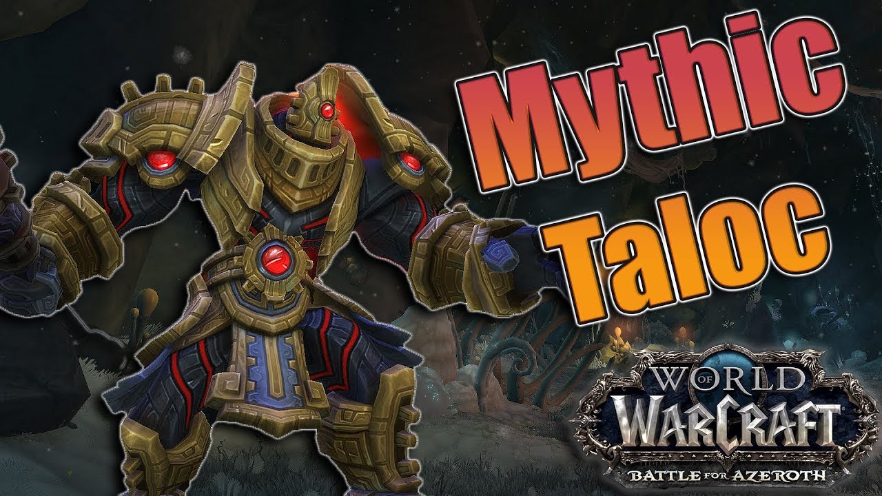 Battle for Azeroth - MYTHIC Uldir Taloc Kill! Affliction Warlock POV ...