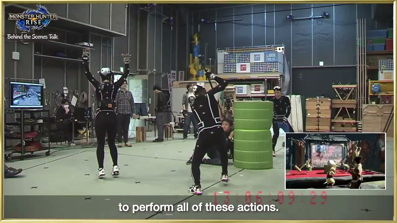 Monster Hunter Rise TGS | Motion Capture Segment - YouTube