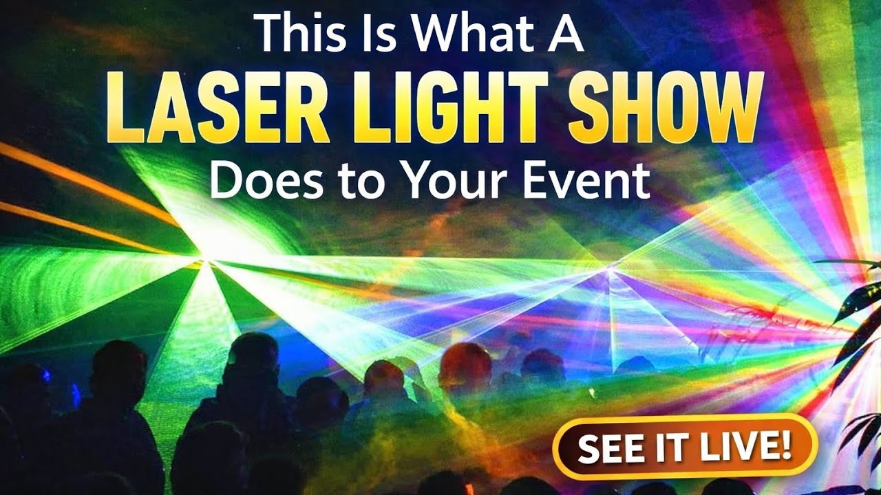 Why Laser Light Show is Magic? A Must-Have for Every Event - YouTube