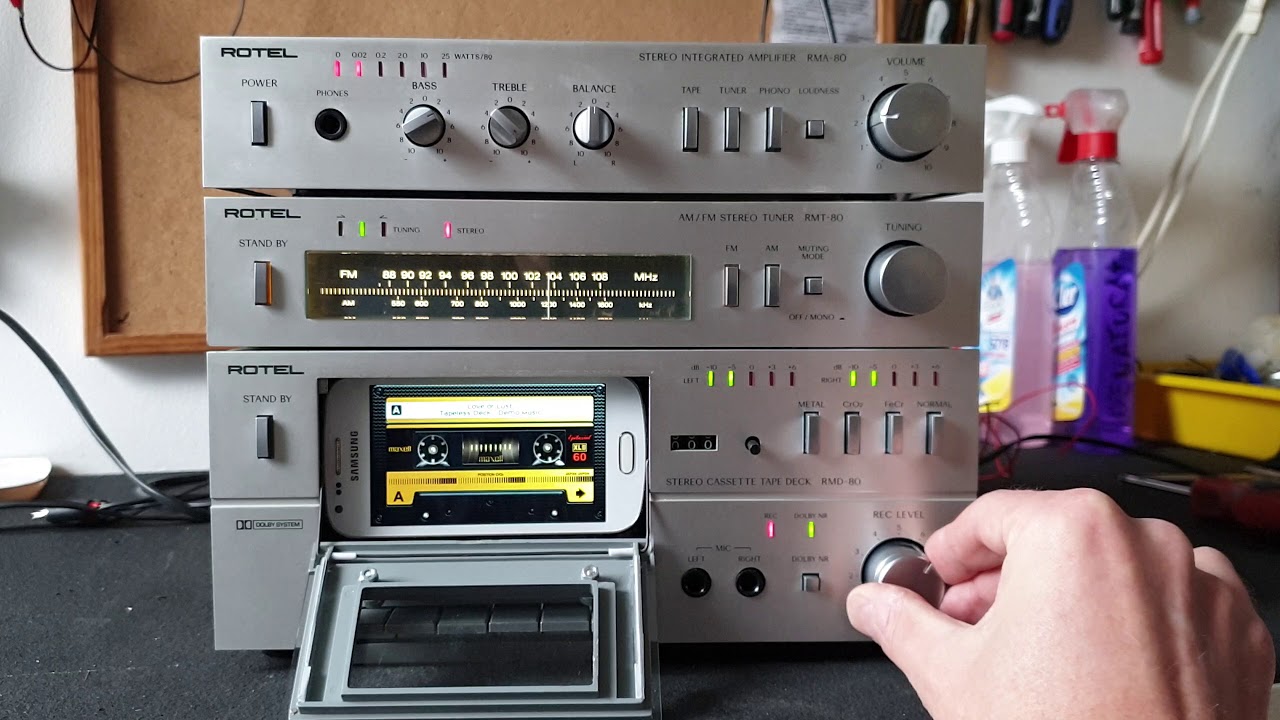 ROTEL mini tower as MP3/FLAC player/Internet radio/FM radio - Tapeless ...