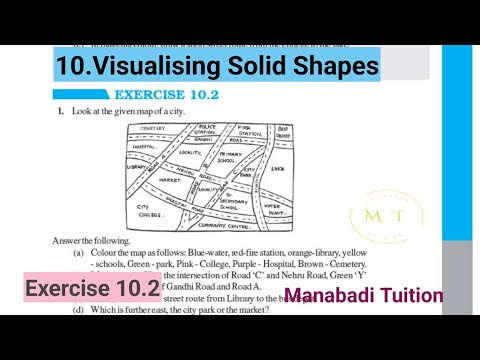 8th class maths|Chapter10|Visualising Solid Shapes| Exercise 10.2|CBSE|NCERT| - YouTube
