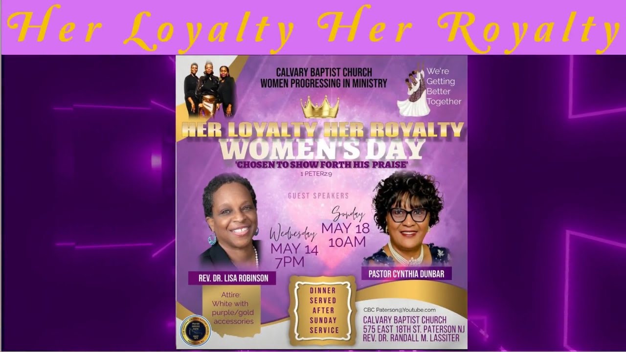 Women's Day "Chosen to Show Forth His Praise" - YouTube