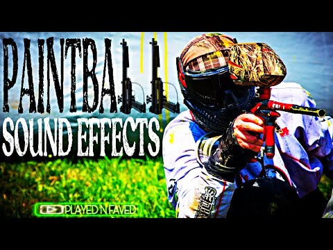 Paintball Gun Battle Sound Effect / Sound Of Single Shots From Semi ...