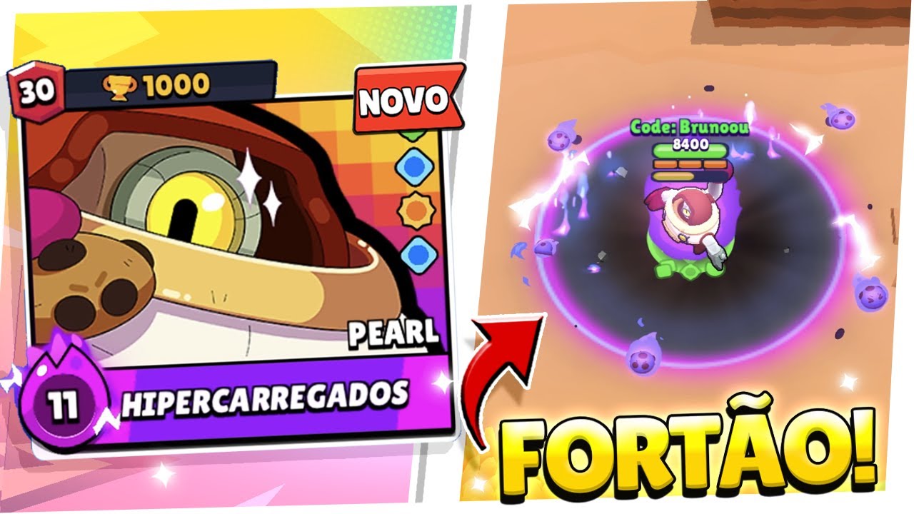 ELA É UM MONSTRO! - TUDO SOBRE a NOVA BRAWLER PEARL 🍪🔥 - YouTube