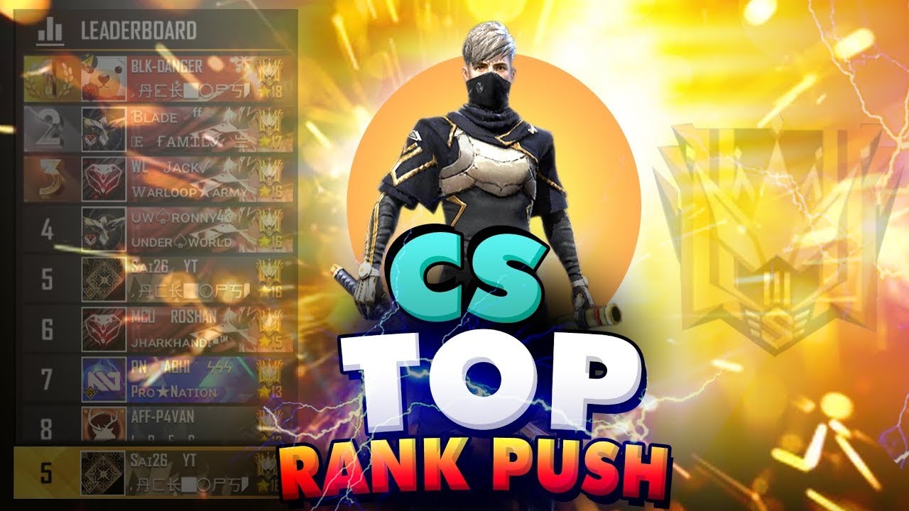 CS Rank push with teamcode ( aa jaaw sath ma khelta hai ) #freefire #freefirelive - YouTube