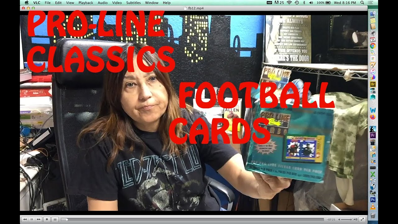 1995 NFL PRO-LINE CLASSICS FOOTBALL CARDS - YouTube