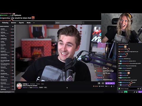 Ludwig didn't know QTCinderella was watching stream