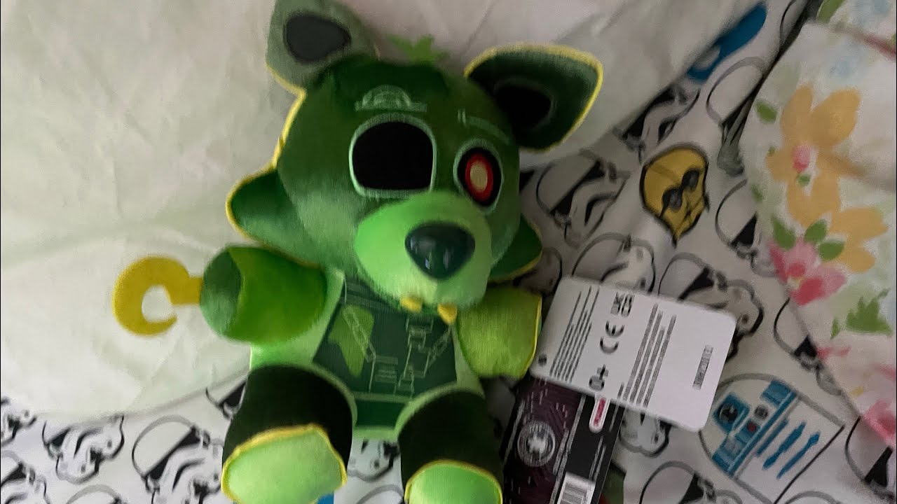 Radioactive Foxy Funko Plush Review - YouTube