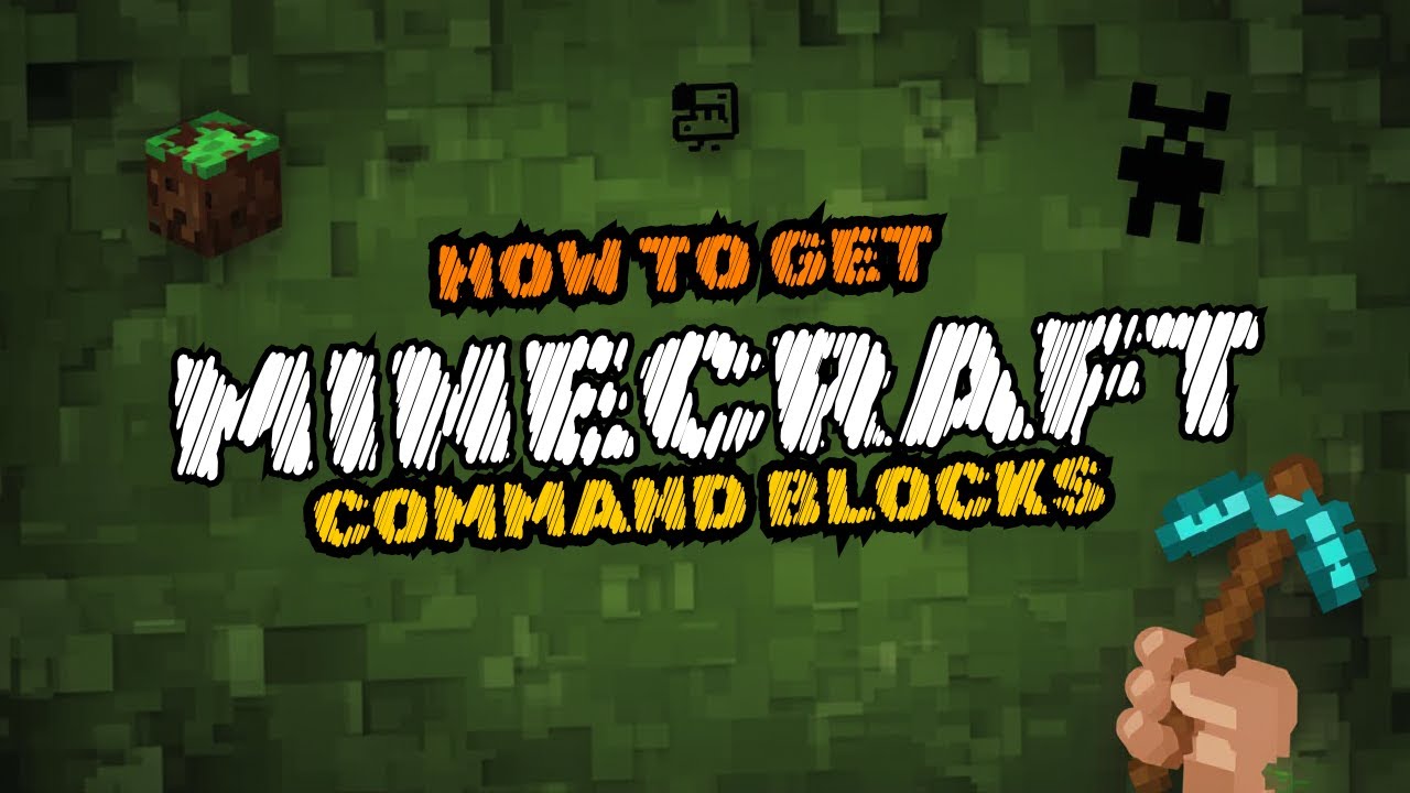 How to get a command block in MInecraft Bedrock edition - YouTube