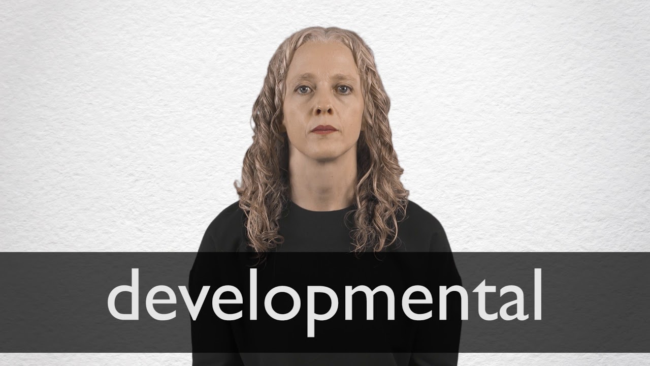 How to pronounce DEVELOPMENTAL in British English - YouTube