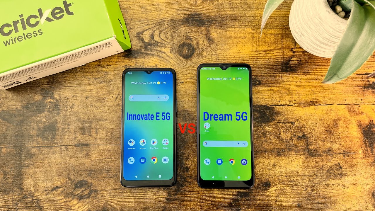 Cricket Innovate E 5G vs Cricket Dream 5G - YouTube