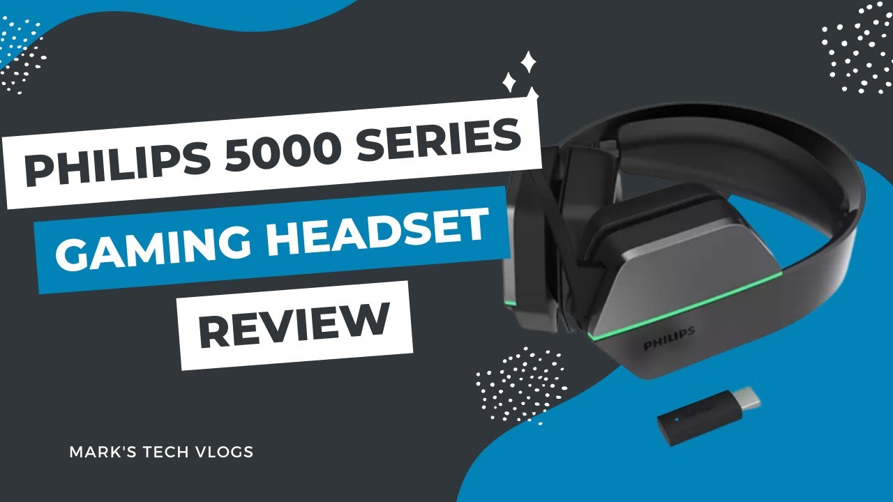 Philips 5000 Series Gaming Headset (TAG5106BK/00) - YouTube