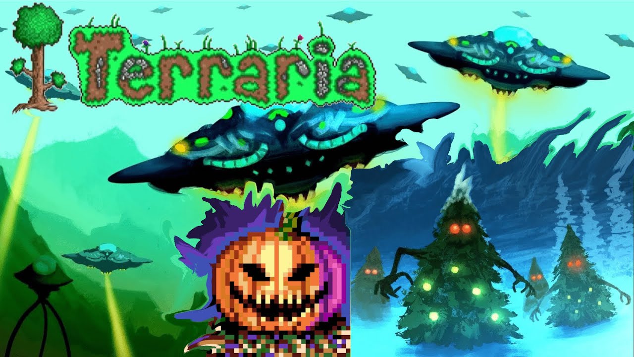 ВСЕ СОБЫТИЯ РАЗОМ Terraria #18 - YouTube