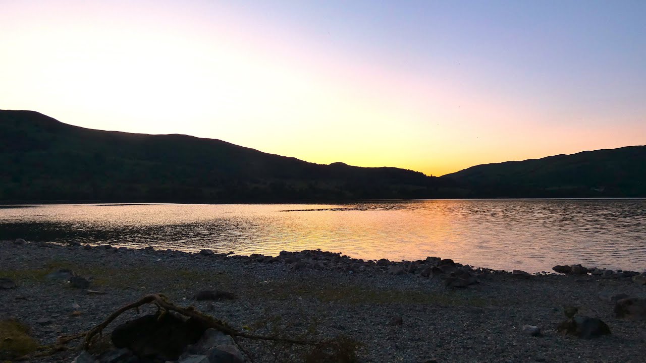 The Best Unplanned Beach Wild Camp. - YouTube