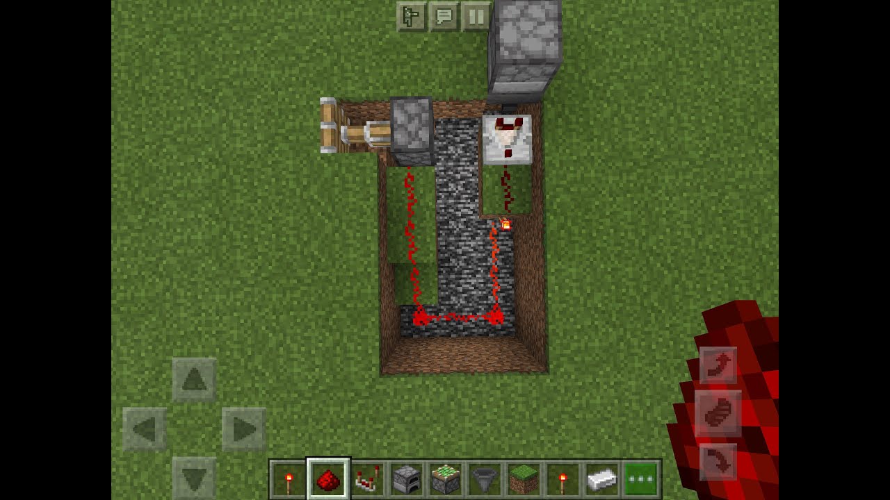 Minecraft: How to make a secret base using a Furnace - YouTube