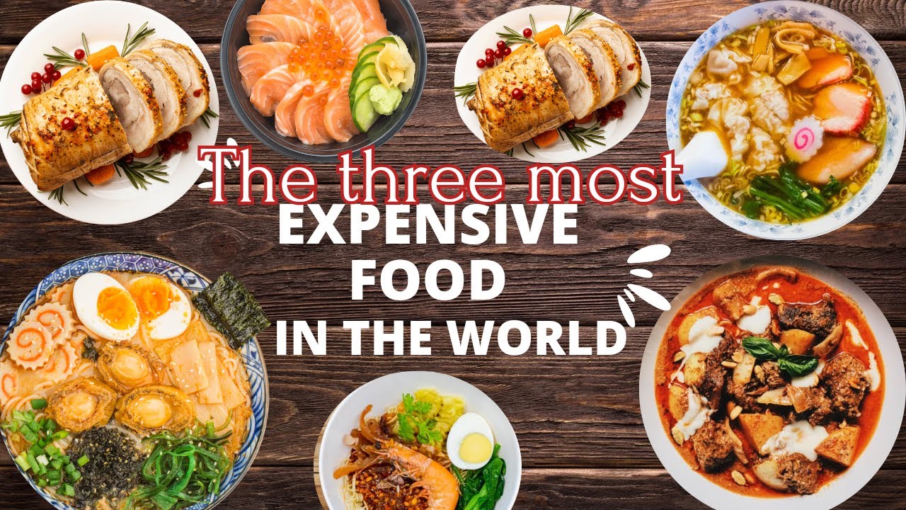 The three most expensive food in the world - YouTube