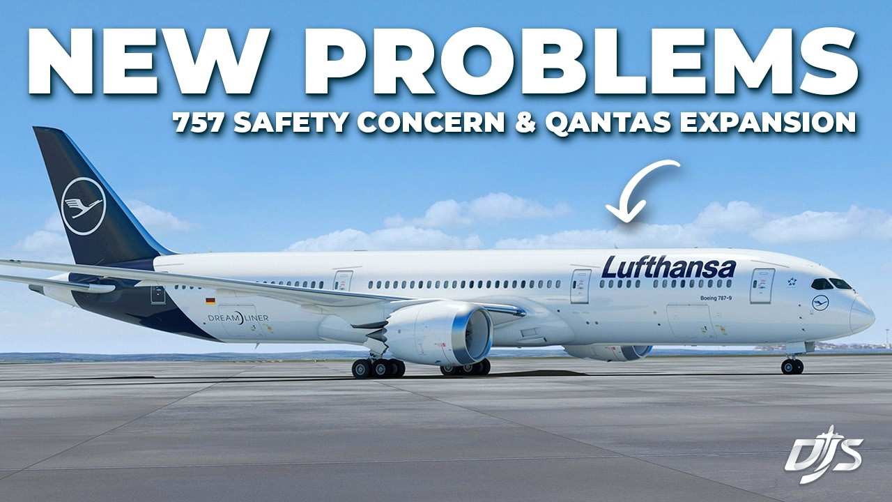 Lufthansa Problems, 757 Safety Concern & Qantas Expansion - YouTube