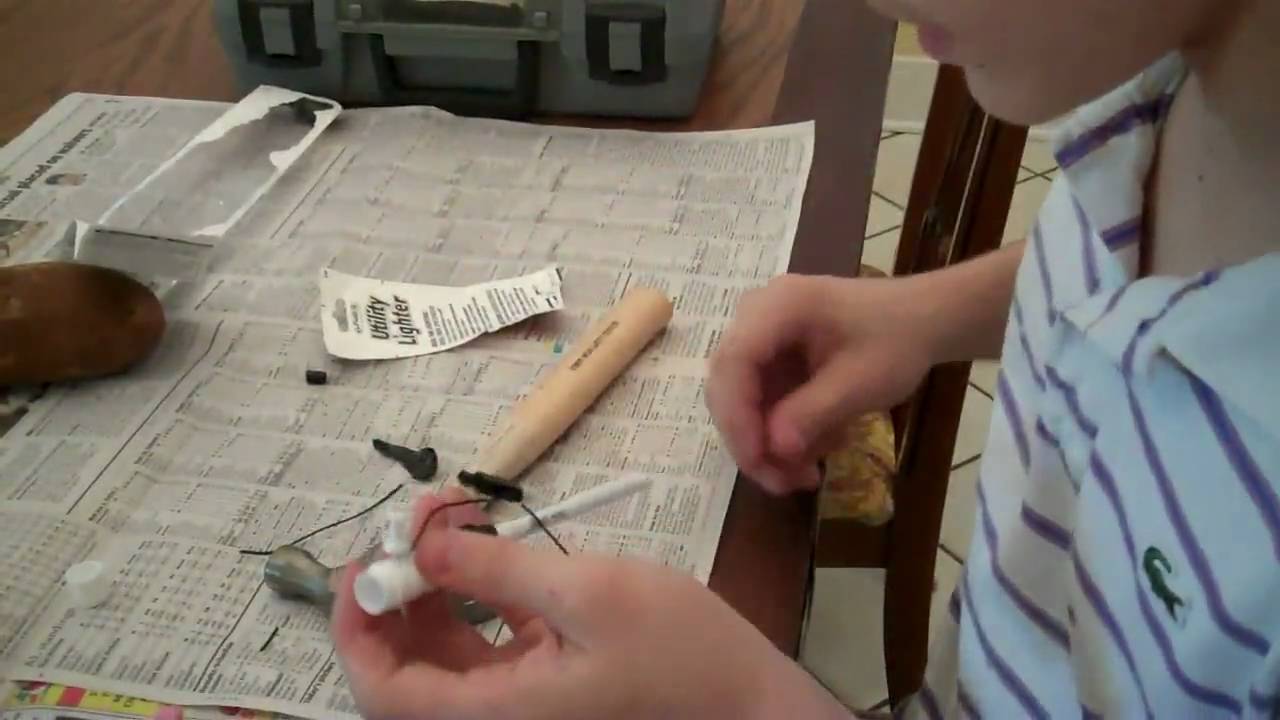 How to Make Mini Spud Gun - YouTube