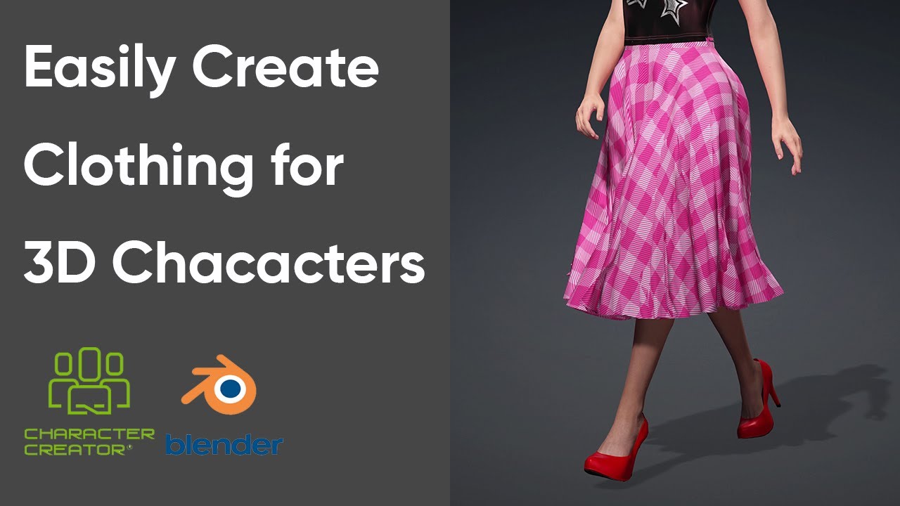 How to create clothing for 3D characters FAST | Blender - YouTube