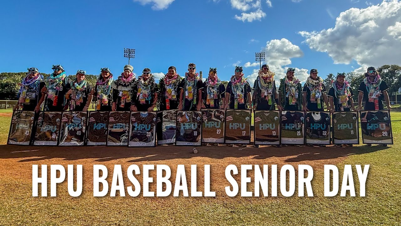 HPU Baseball Senior Day 2025 - YouTube