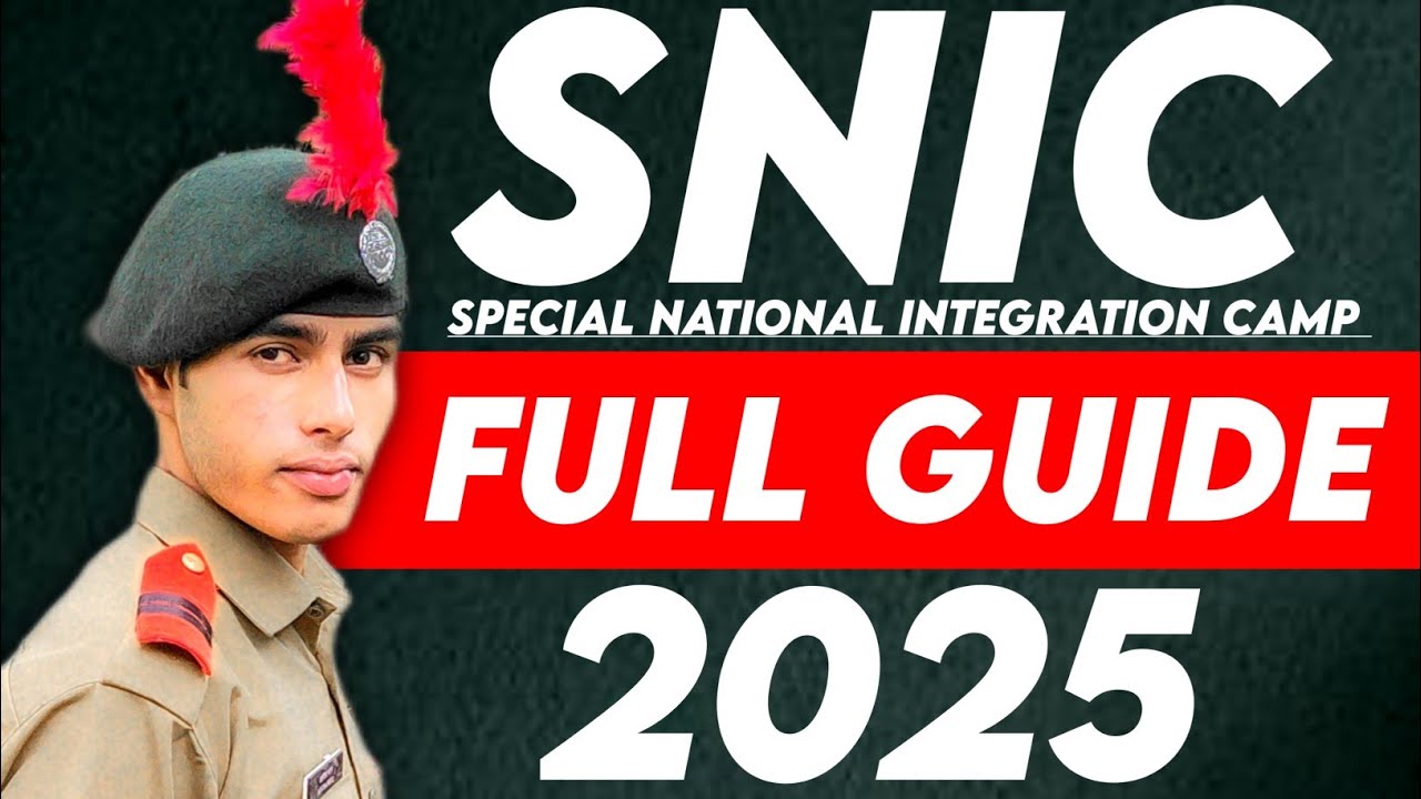 SNIC Camp Detailed Video || Special National Integration Camp NCC ...
