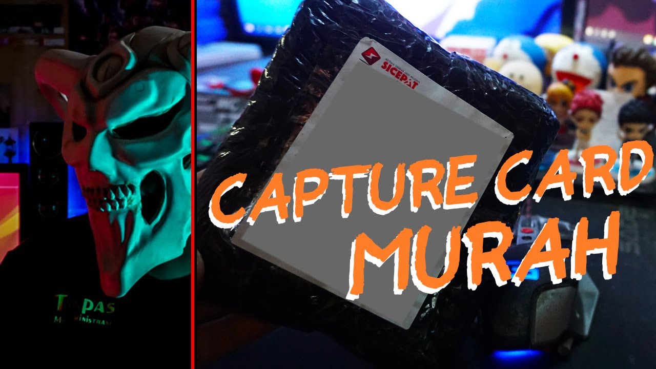 Unboxing Capture Card Murah - YouTube