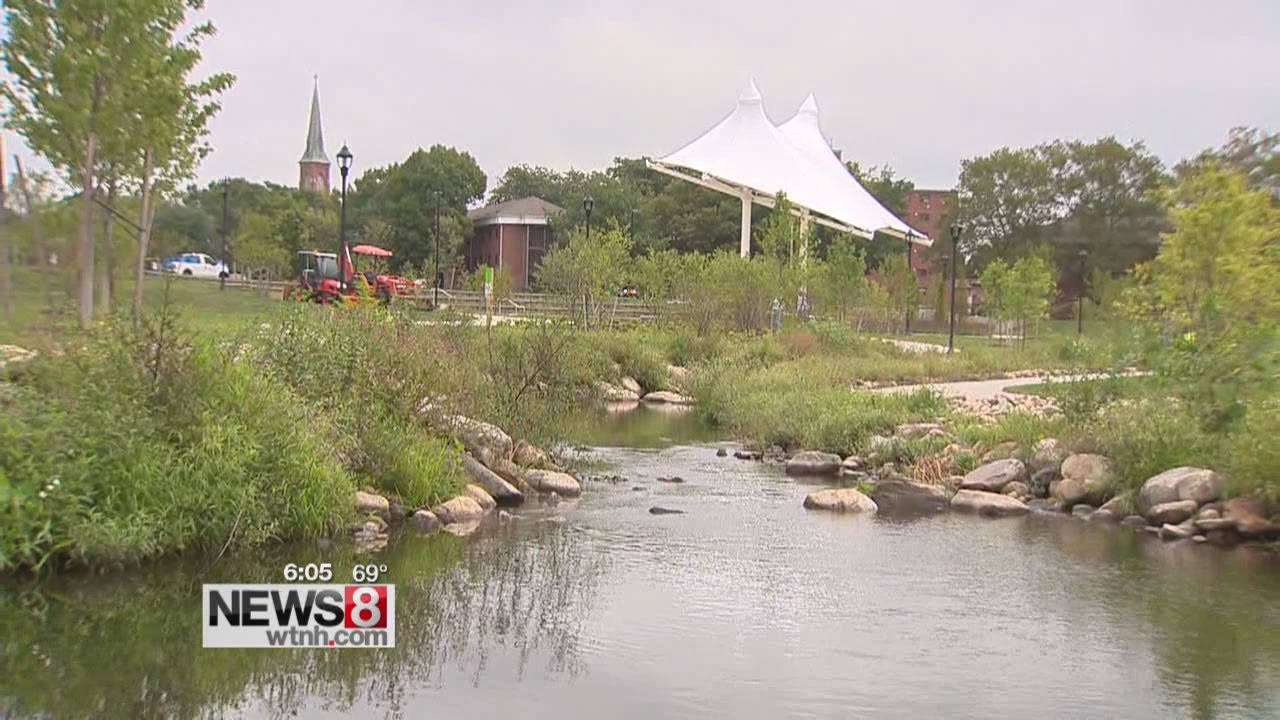 Sneak peak of Meriden's new green - YouTube