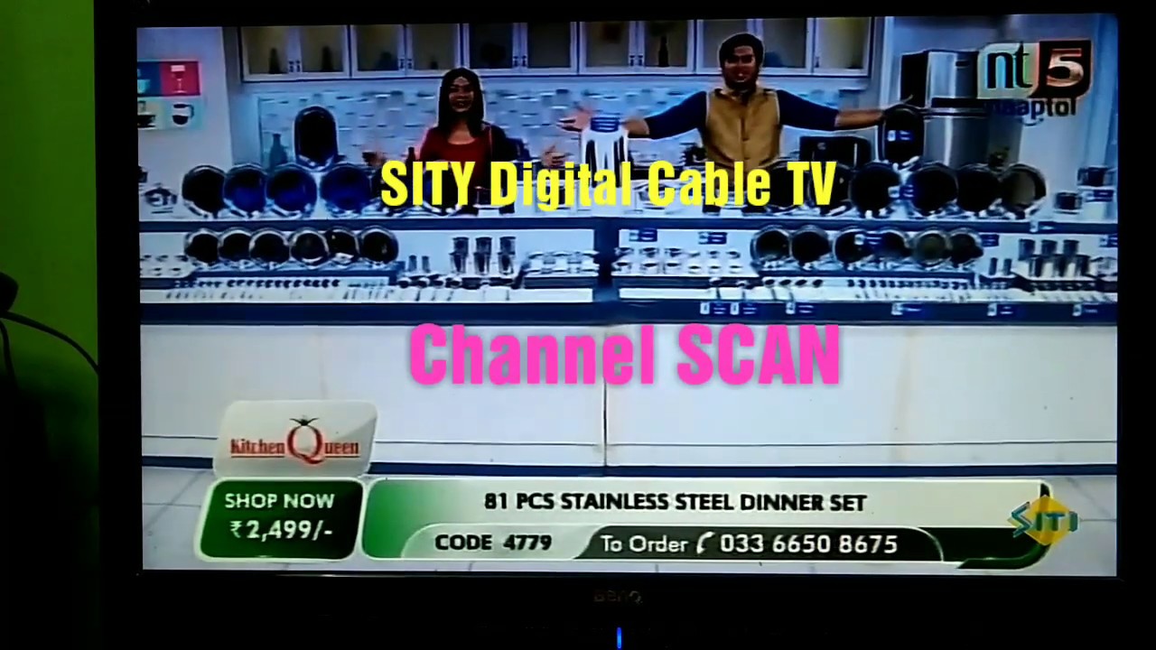 SITI Digital CableTV Channel Scan DIY - YouTube