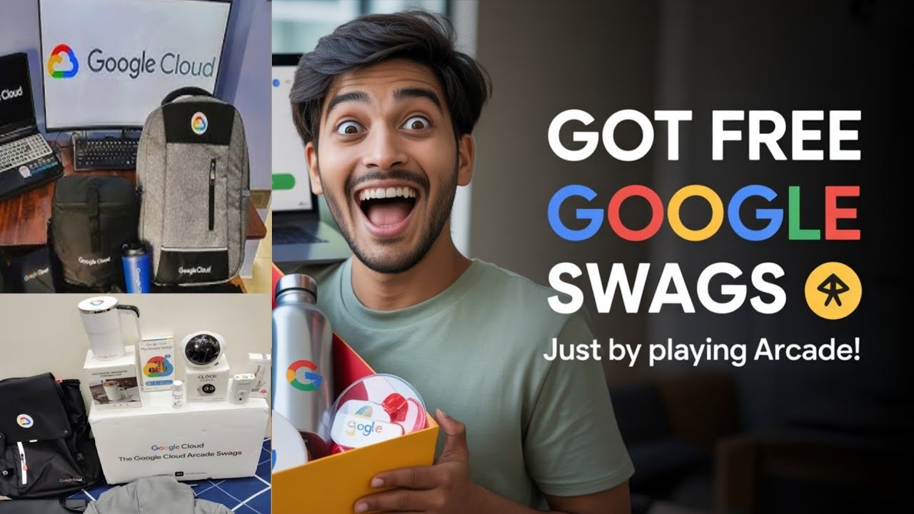 How to Get FREE Google Arcade Swags (Step-by-Step Guide!) 100 % Real ...