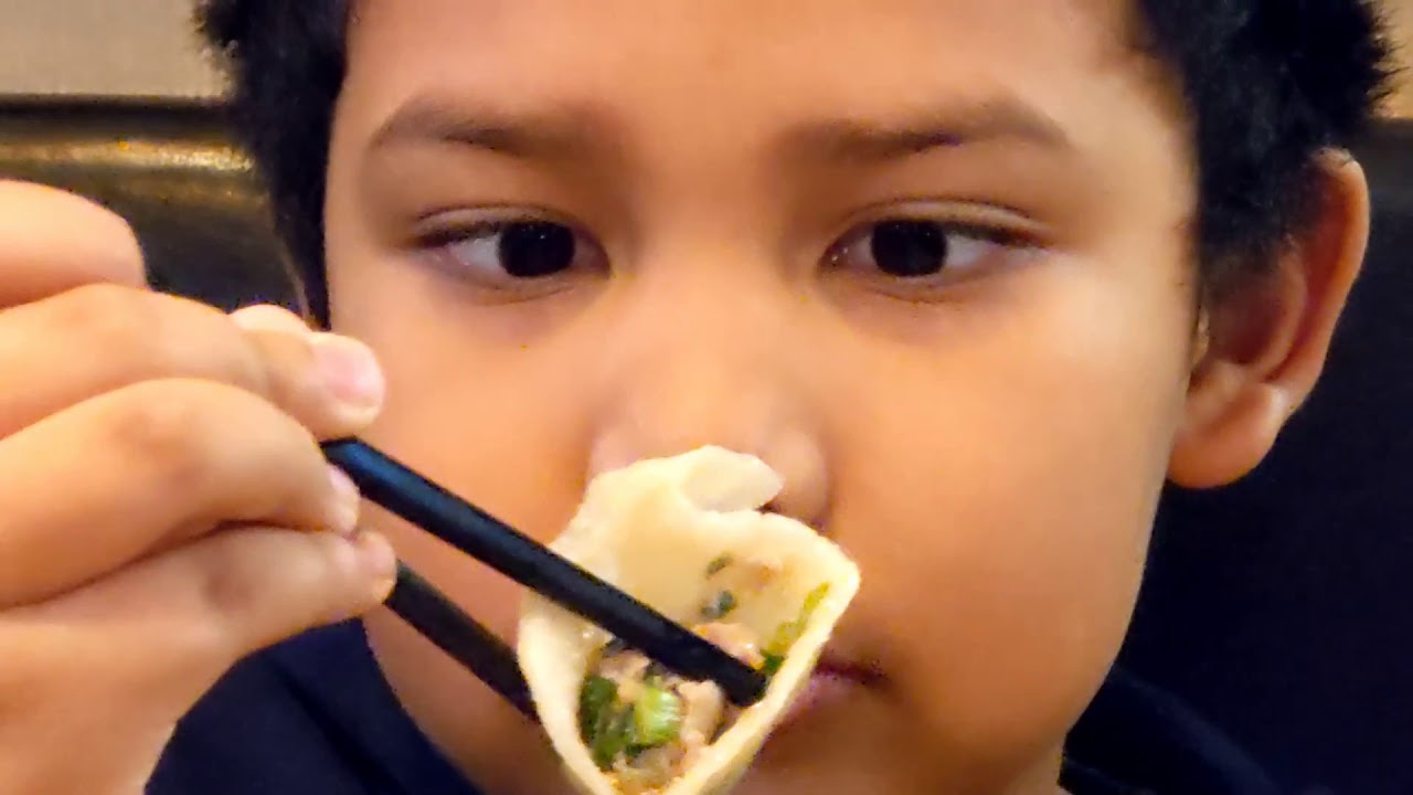 KIDS EATING DUMPLINGS FOR LUNCH! - YouTube